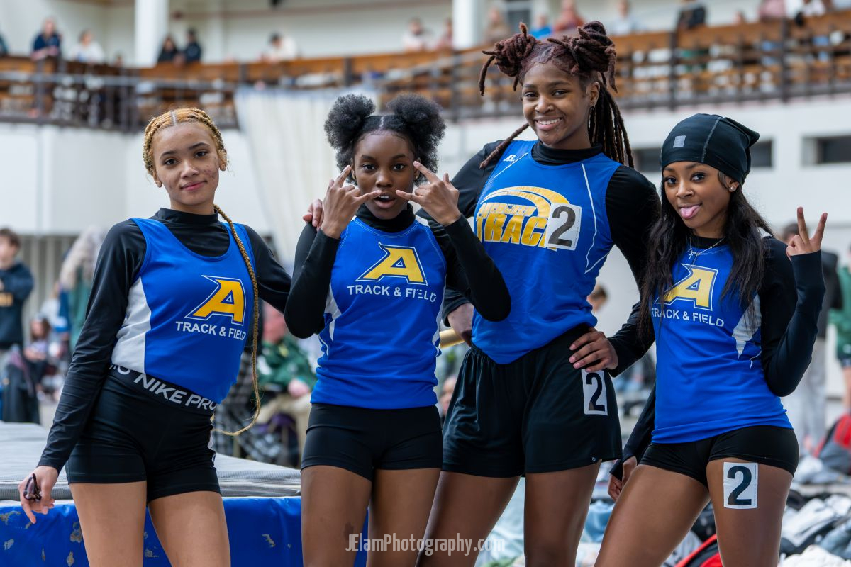 Indoor Track and Field – UCBAC Championship Relay Events – JElamPhotography